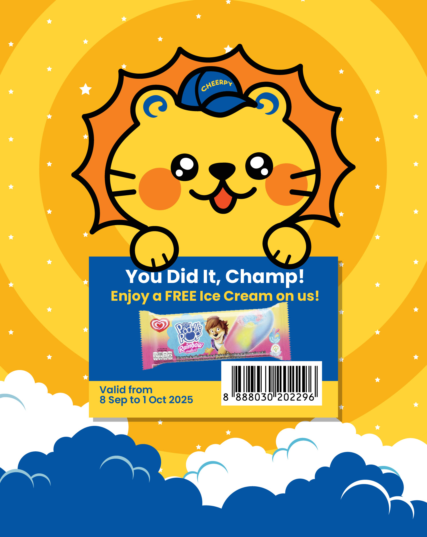 Free Cheers Breakfast Club bundles for our PSLE Champs