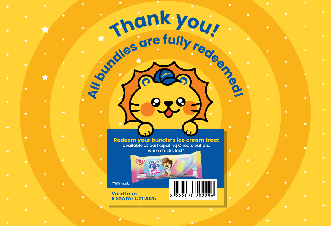 Free Cheers Breakfast Club bundles for our PSLE Champs